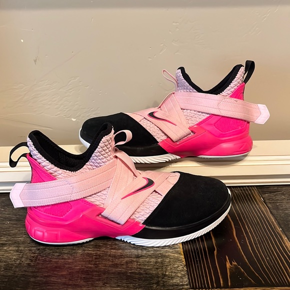 Nike | Shoes | Nike Lebron Soldier 2 Gs Pink Foam | Poshmark